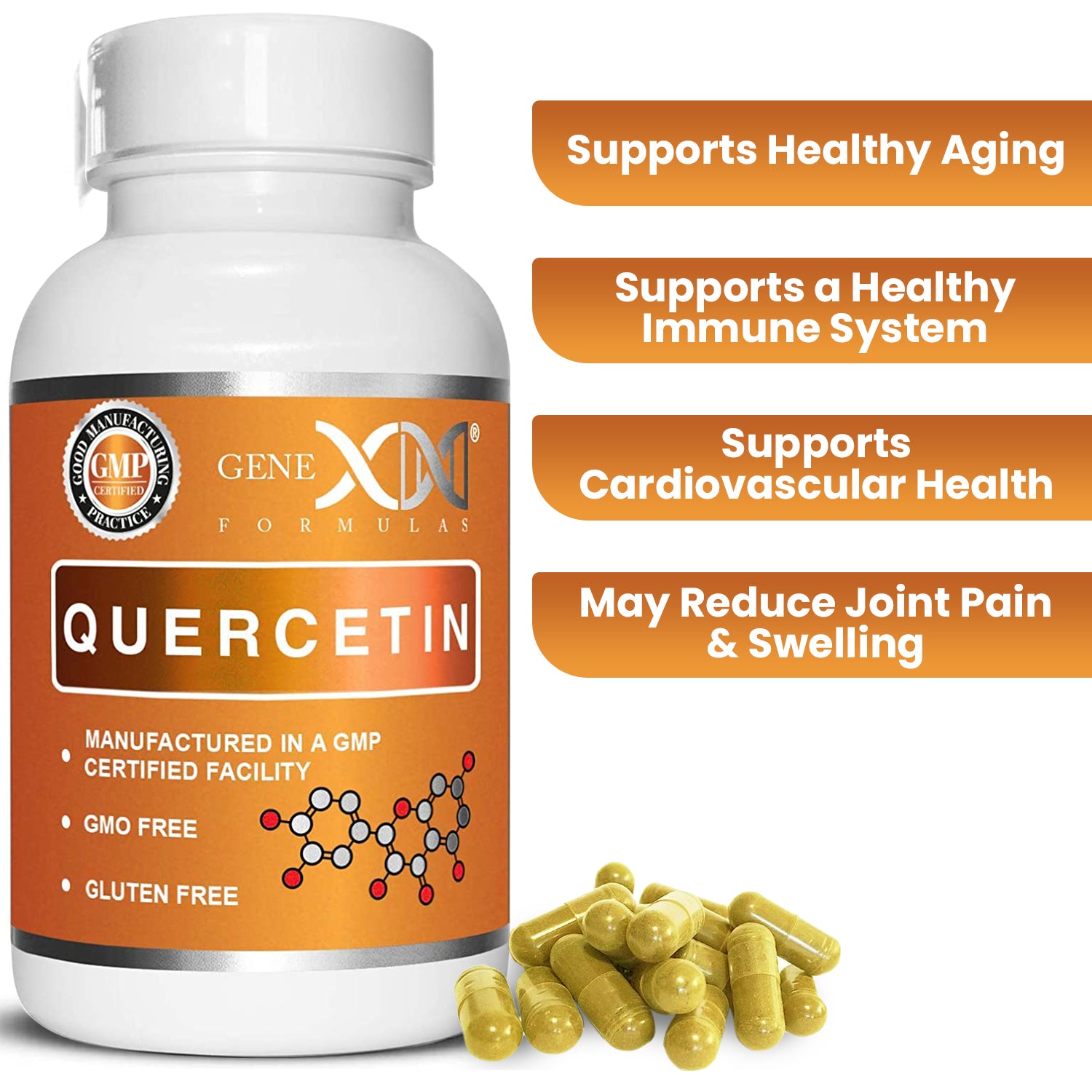 Genex Quercetin 500mg (60 capsules) – Genex Formulas LLC